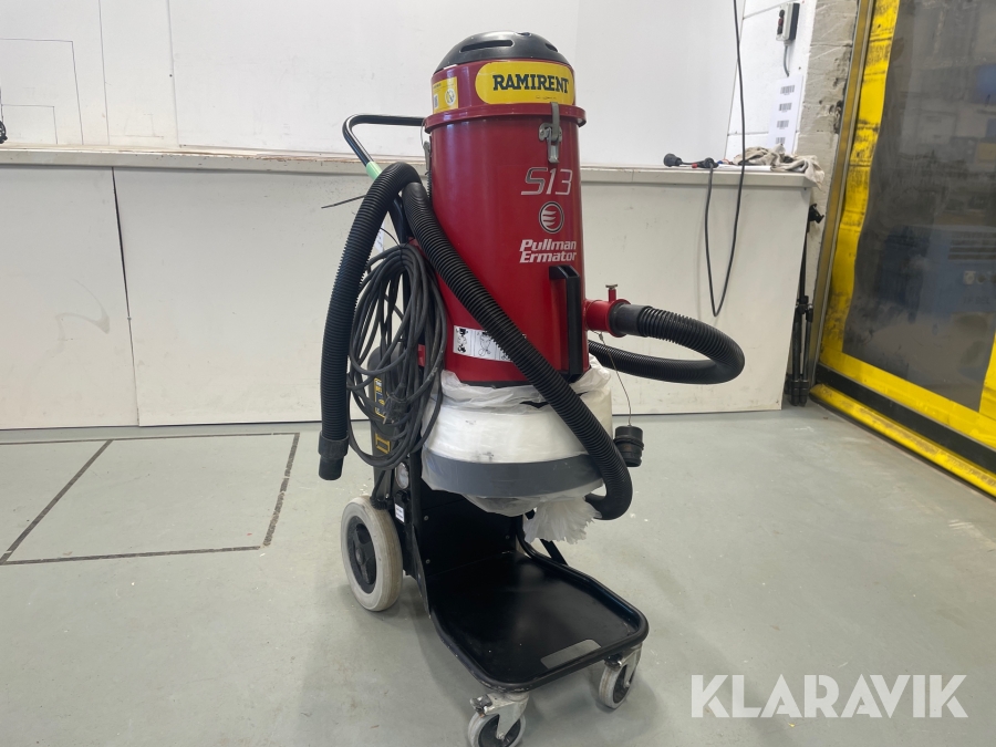Stoftavskiljare Pullman Ermator S13, Svalöv, Klaravik auktio