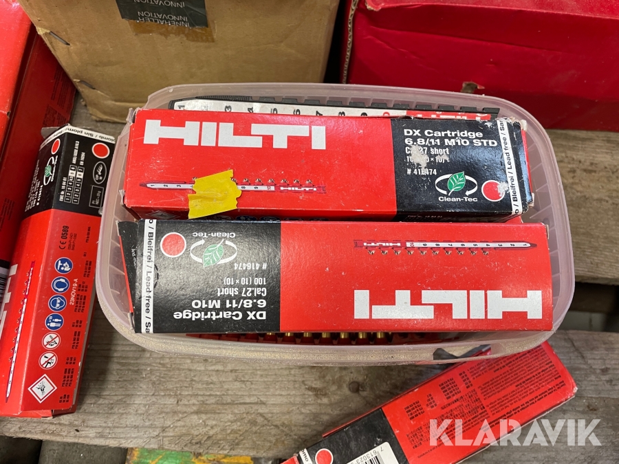 Betongspik Hilti, Grums, Klaravik auktioner