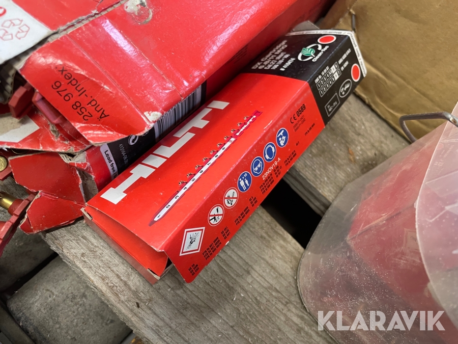 Betongspik Hilti, Grums, Klaravik auktioner