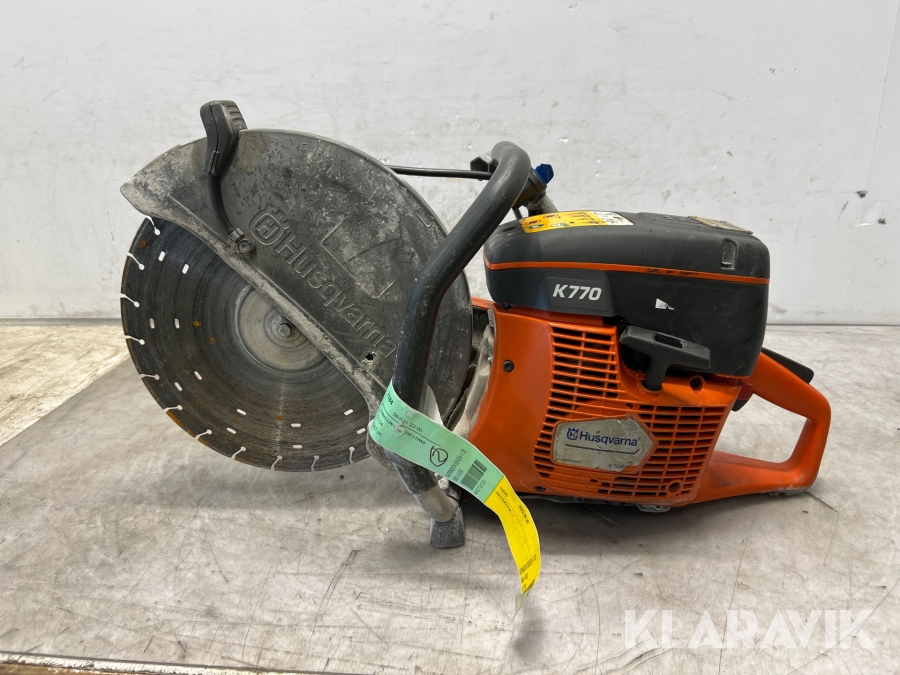 Kapmaskin Husqvarna K770, Svalöv, Klaravik auktioner