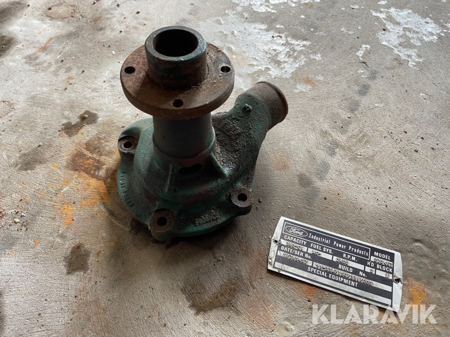 Vattenpump, Karlskrona, Klaravik auktioner