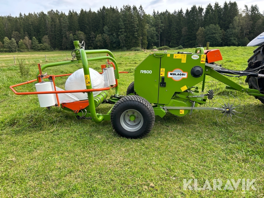 Mini Rundbalspress Wolagri R500 combi, Falkenberg, Klaravik