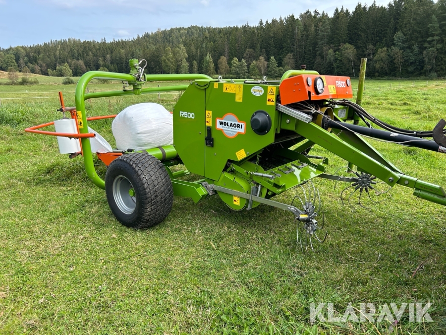 Mini Rundbalspress Wolagri R500 combi, Falkenberg, Klaravik