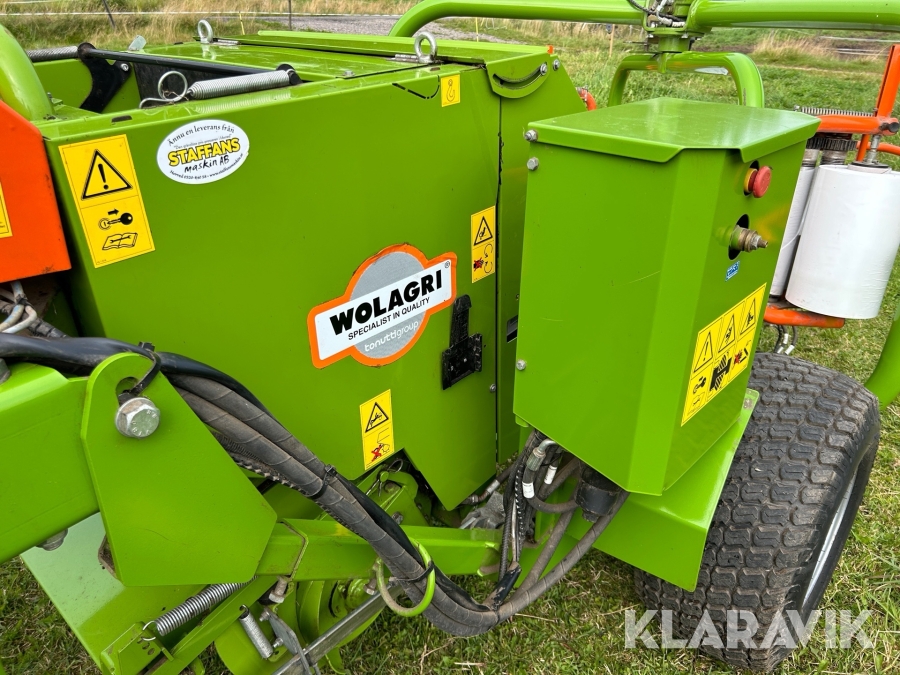 Mini Rundbalspress Wolagri R500 combi, Falkenberg, Klaravik
