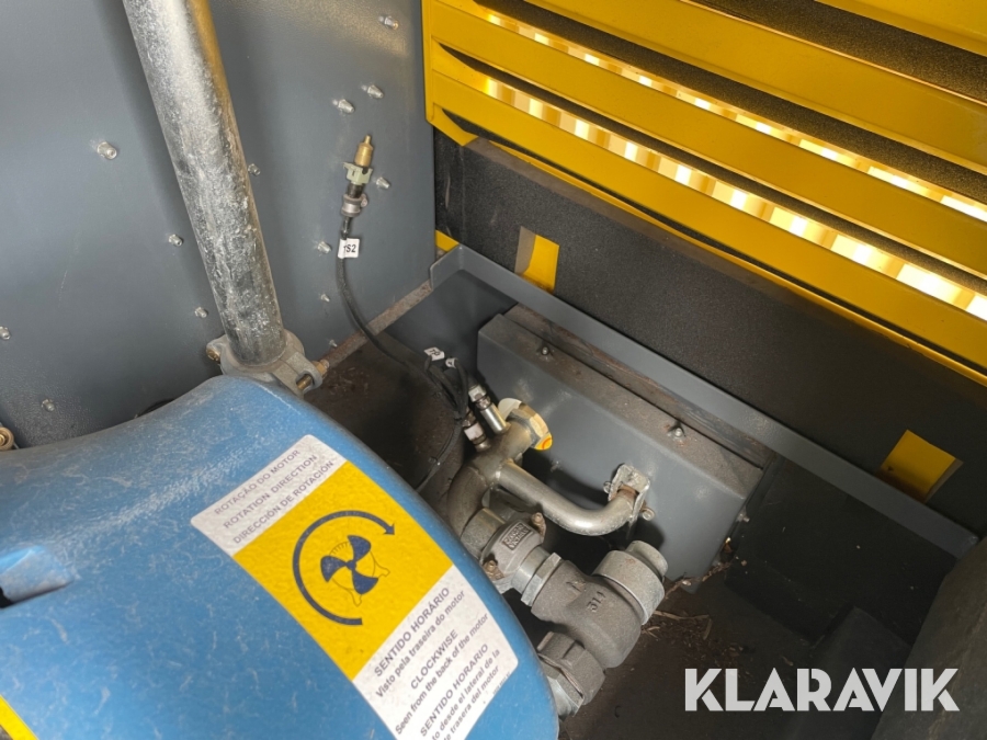 Kompressor E-Air Atlas Copco T-500, Härnösand,