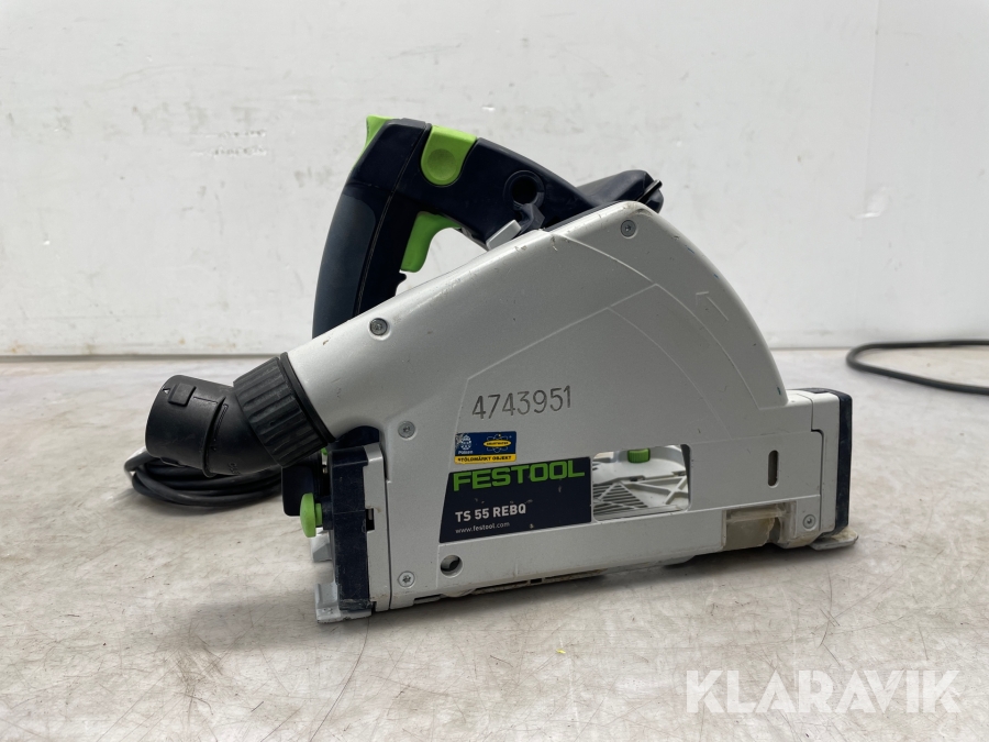Sänksåg Festool TS55EBQ-PLUS, Svalöv, Klaravik auktioner