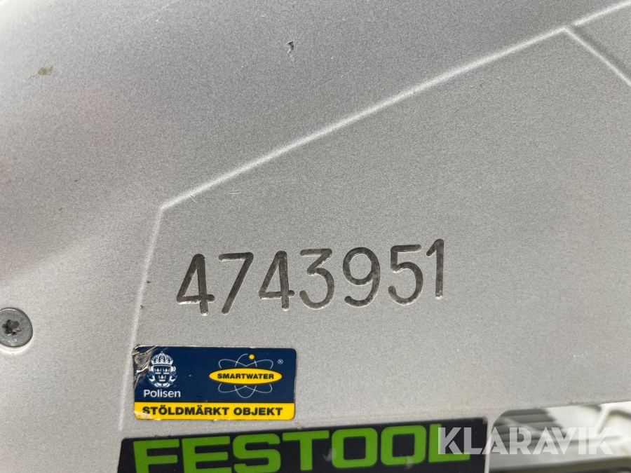 Sänksåg Festool TS55EBQ-PLUS, Svalöv, Klaravik auktioner