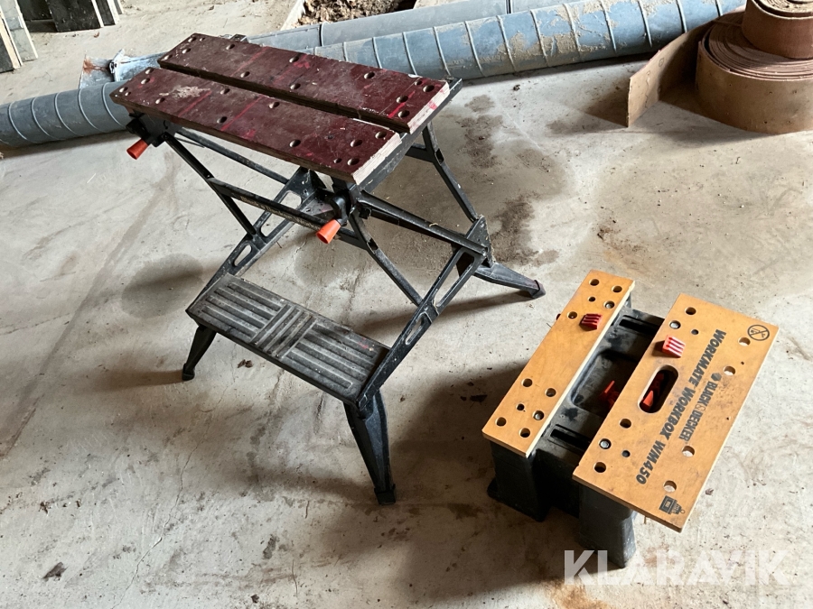 Arbetsbord Black & Decker Workmate, Lekeberg, Klaravik aukti