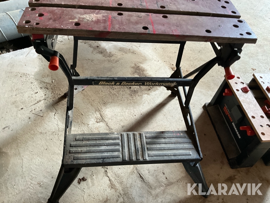Arbetsbord Black & Decker Workmate, Lekeberg, Klaravik aukti