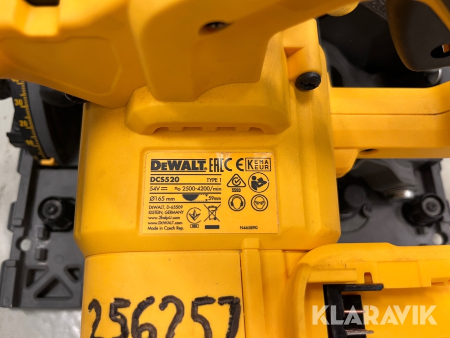 Sänksåg Dewalt DCS520, Södertälje, Klaravik auktioner