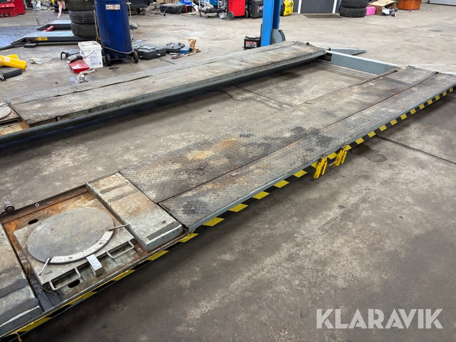 Fyrpelarlyft Nordic lift EE-6435B, Säffle, Klaravik auktione