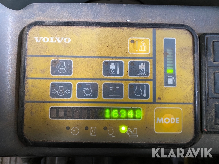 Grävmaskin Volvo Ec45, Gotland, Klaravik auktioner