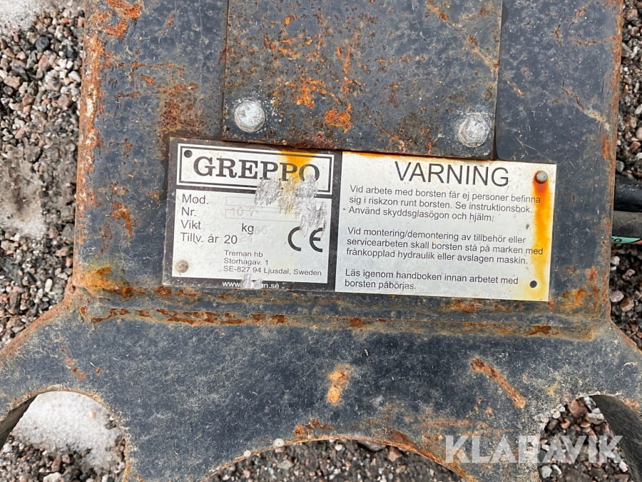 Universalborste Greppo, Örebro, Klaravik auktioner