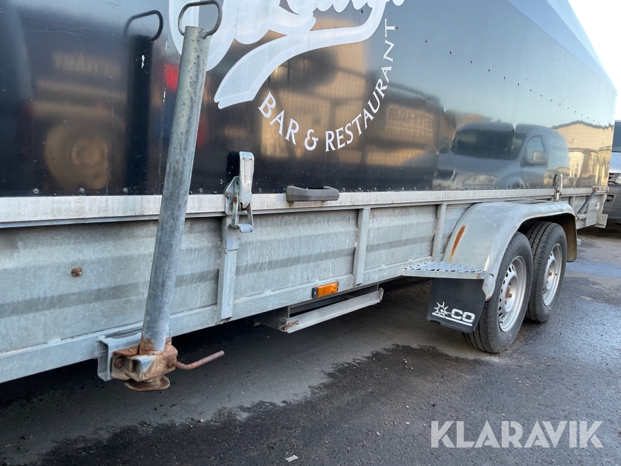 Biltransport CO-Släpet 1900 CTA, Hammarö, Klaravik auktioner