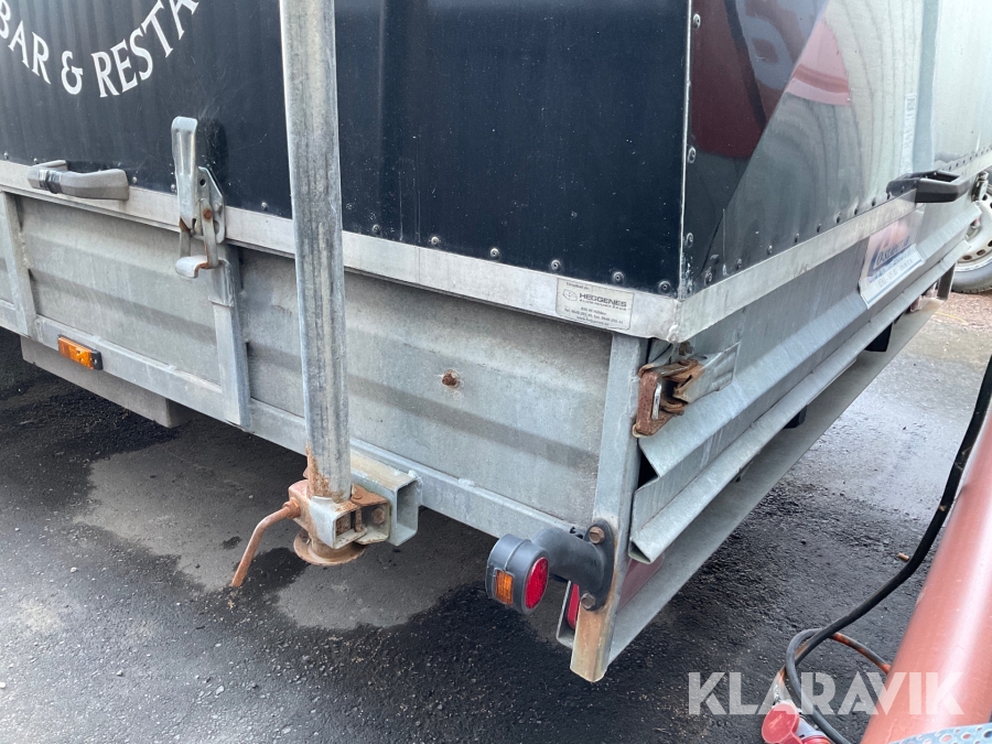 Biltransport CO-Släpet 1900 CTA, Hammarö, Klaravik auktioner