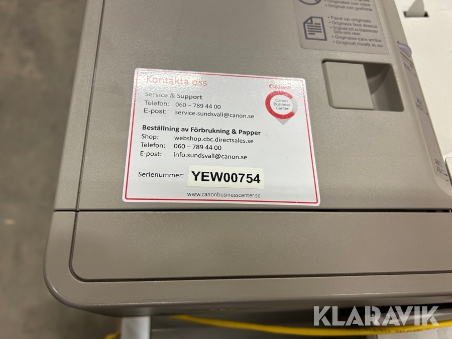 Skrivare Canon C5035i, Sundsvall, Klaravik auktioner