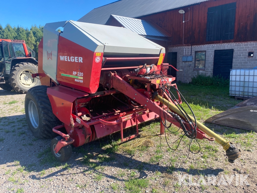 Balpress Welger RP 220, Tierp, Klaravik auktioner
