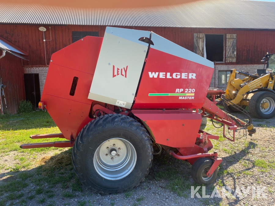 Balpress Welger RP 220, Tierp, Klaravik auktioner
