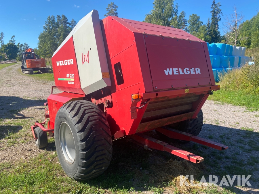 Balpress Welger RP 220, Tierp, Klaravik auktioner
