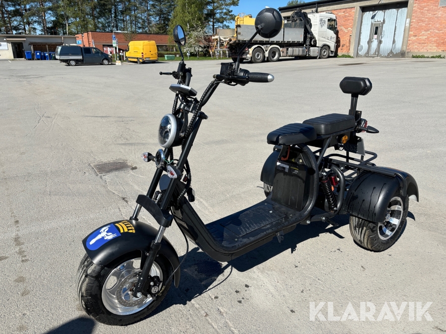 Elmoped Shansu L2e-P, Östersund, Klaravik auktioner