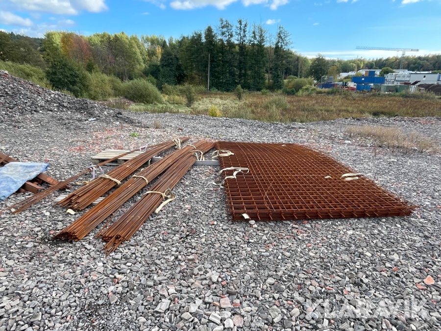 Armeringsnät & armeringsstål, Mölndal, Klaravik auktioner