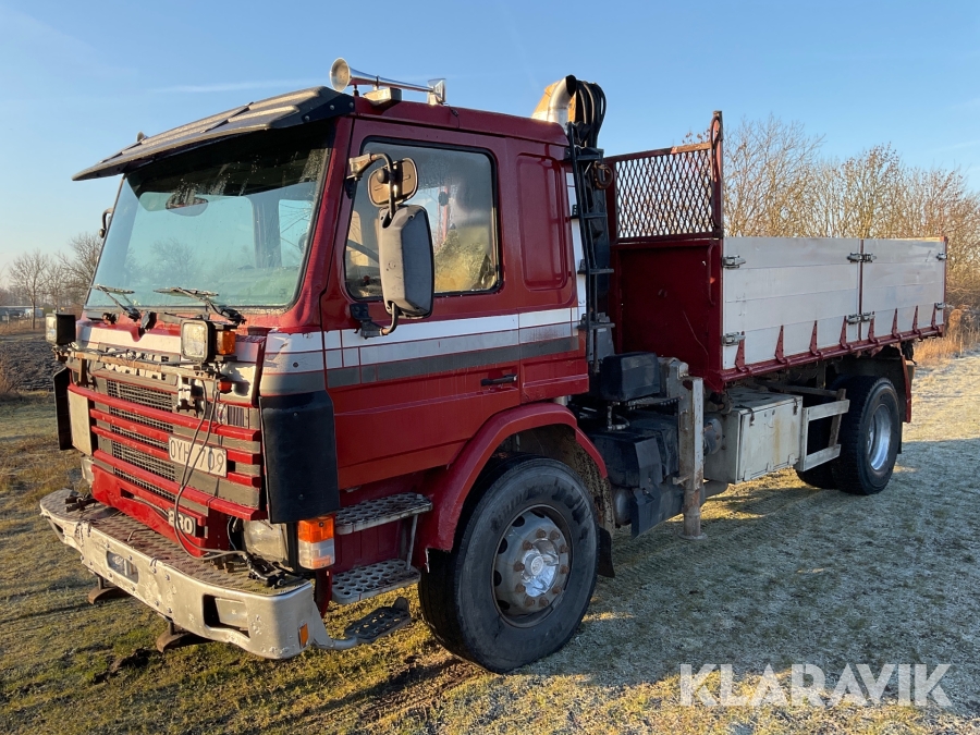 Kranbil Scania 280, Malmö, Klaravik auktioner