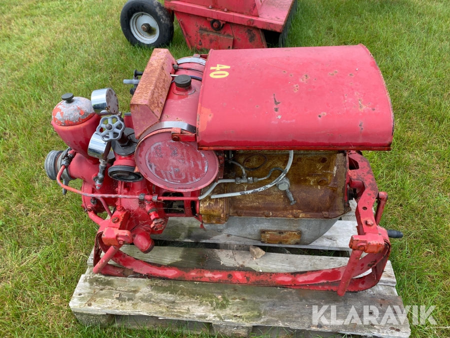 Brandpump / motorspruta Albin 800, Helsingborg, Klaravik auk