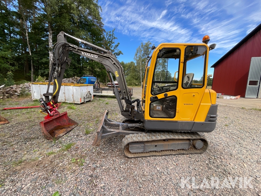 Grävmaskin Volvo EC35, Klippan, Klaravik auktioner