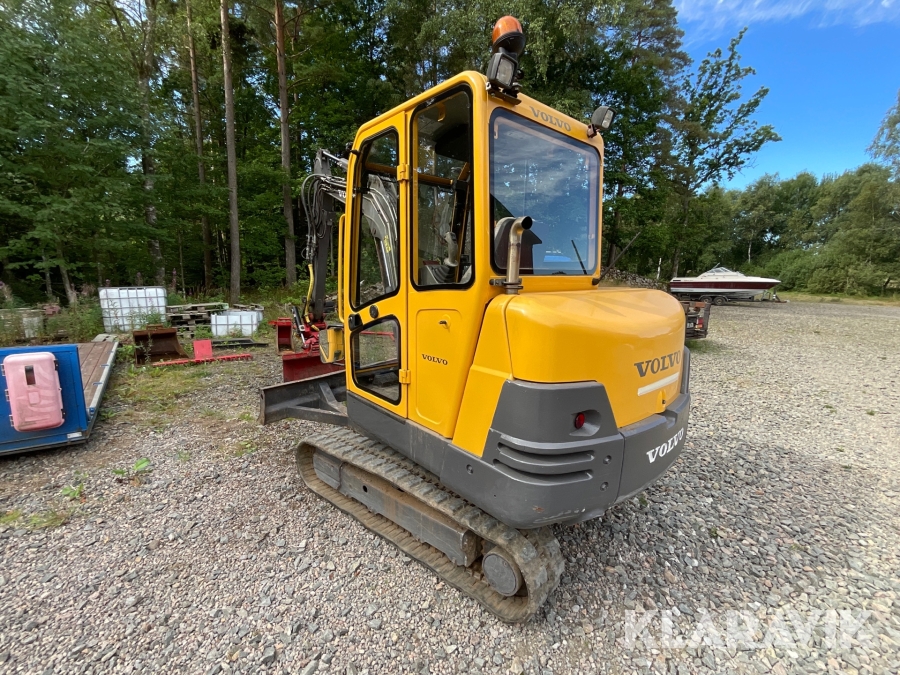 Grävmaskin Volvo EC35, Klippan, Klaravik auktioner