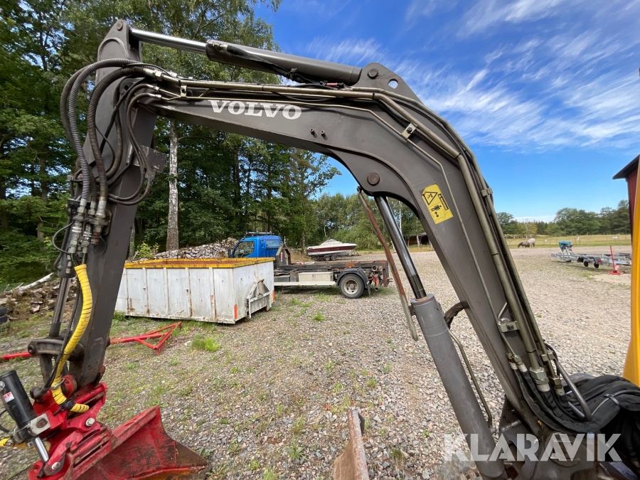 Grävmaskin Volvo EC35, Klippan, Klaravik auktioner
