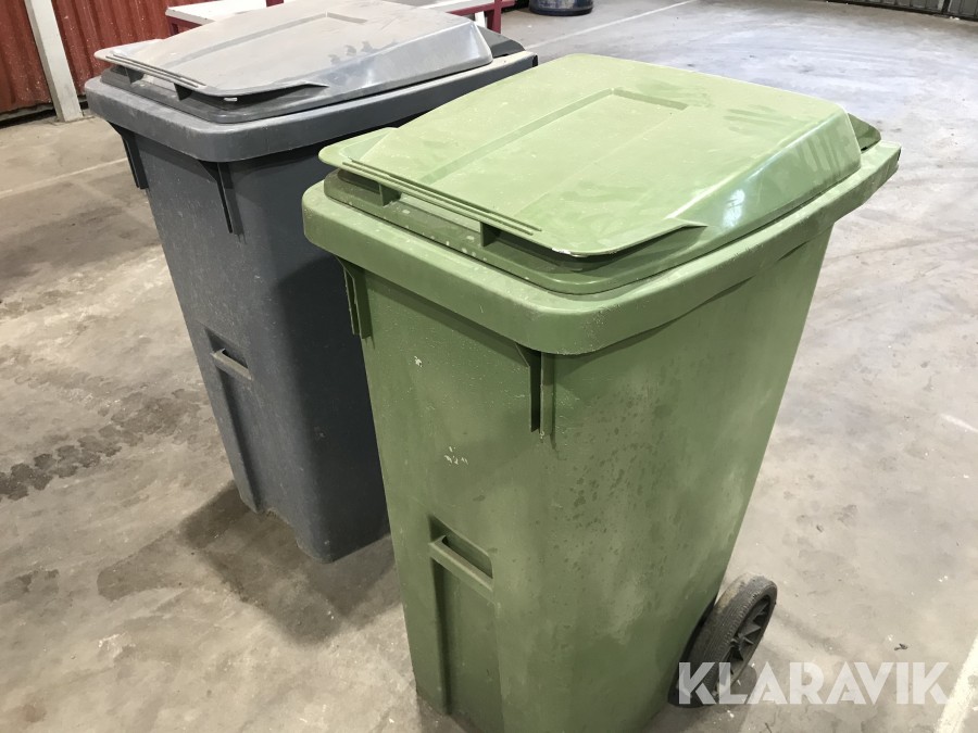 Klaravik Auktioner | Soptunnor 2st