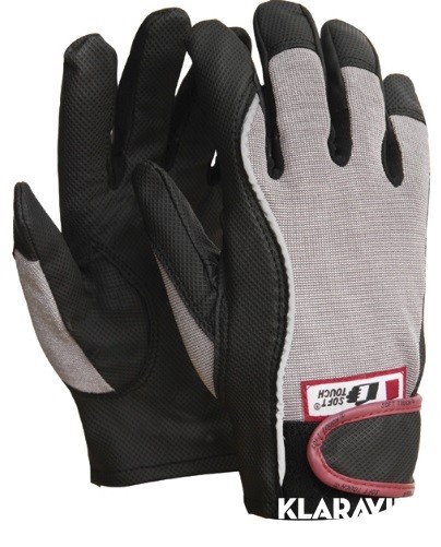 Klaravik Auktioner | 13 par syntetiskt läder, kardborre Soft Touch