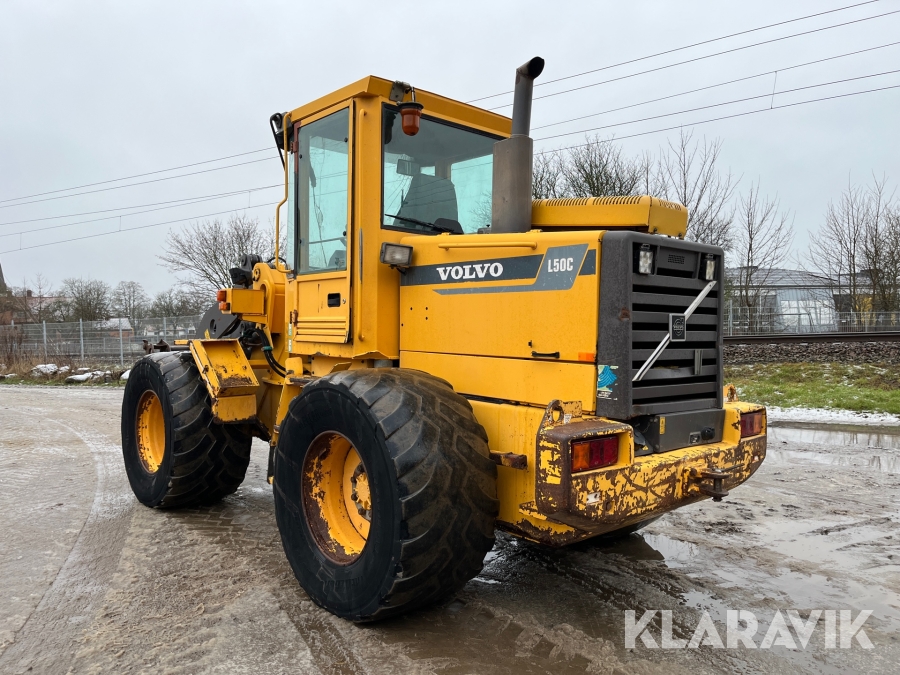 Hjullastare Volvo L50C, Kristianstad, Klaravik auktioner