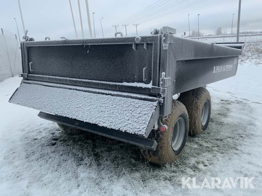 Dumpervagn Pronar T679/4m Hardox botten, Skara, Klaravik auk