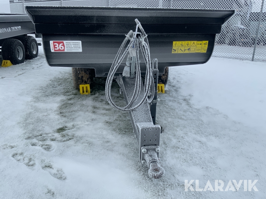 Dumpervagn Pronar T679/4m Hardox botten, Skara, Klaravik auk