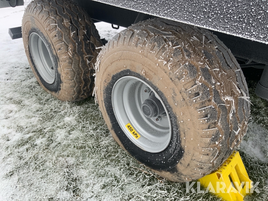 Dumpervagn Pronar T679/4m Hardox botten, Skara, Klaravik auk