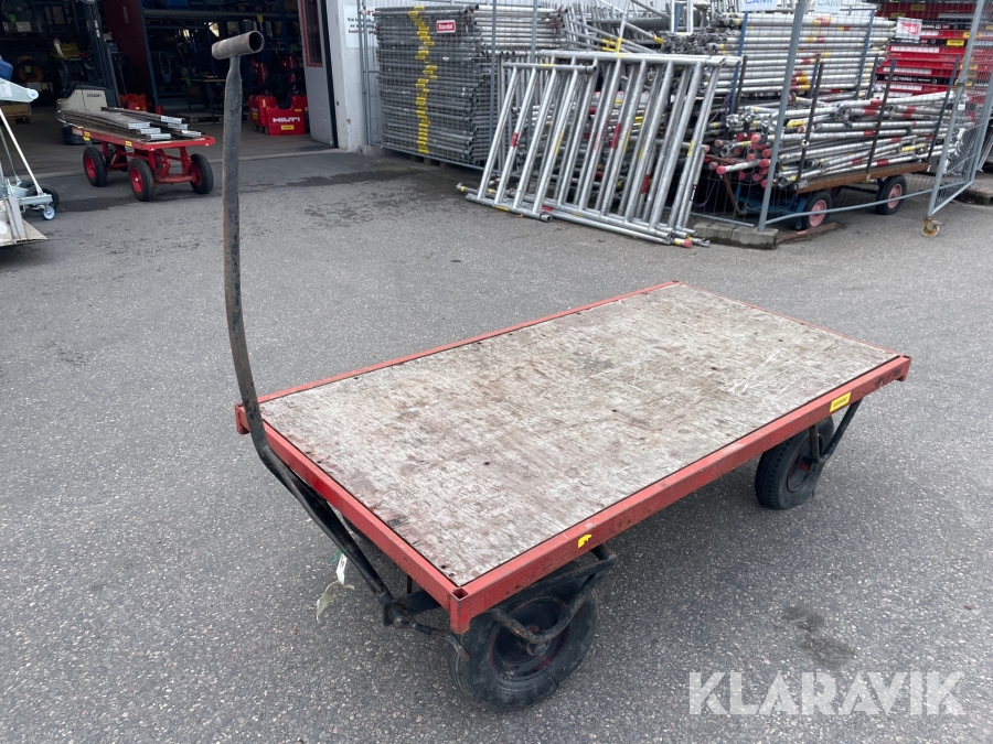 Materialvagn, Lidköping, Klaravik auktioner