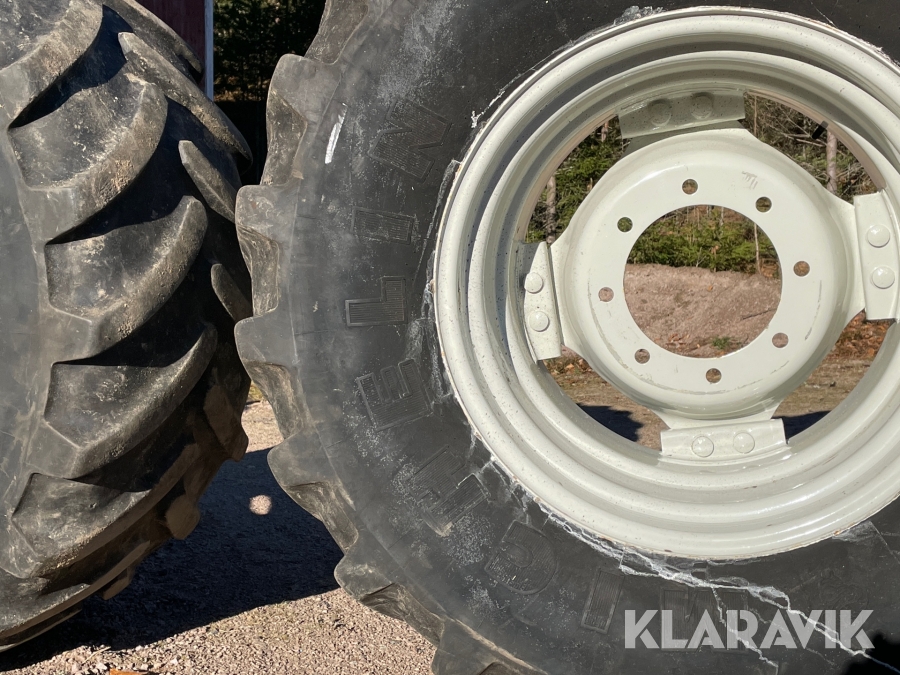 Traktorhjul Michelin 540/65R26 XM108, Ljungby, Klaravik aukt