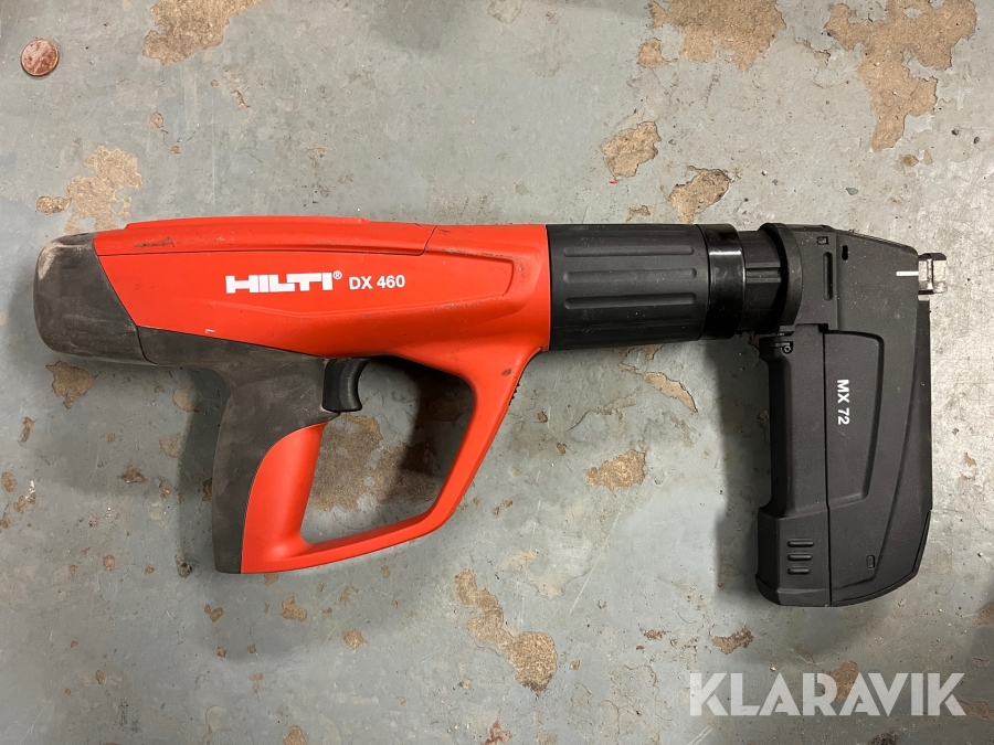 Bultpistol Hilti DX 460, Järfälla, Klaravik auktioner