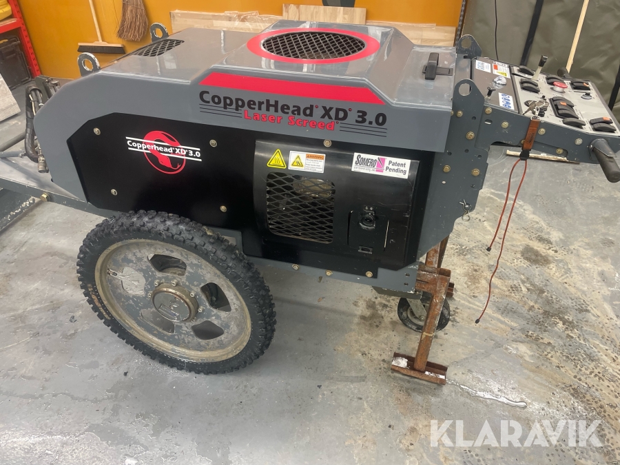 Betonglaserläggare Somero copperhead X.D3,0 Laser screed, Ha