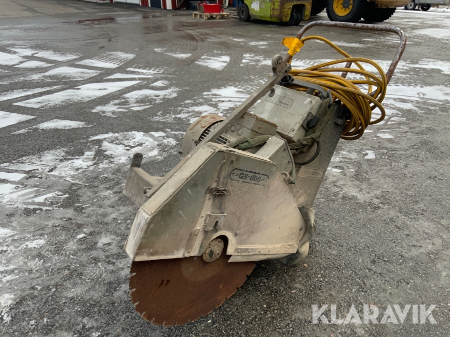 Betongsåg Savi Maskin GS 600, Skövde, Klaravik auktioner