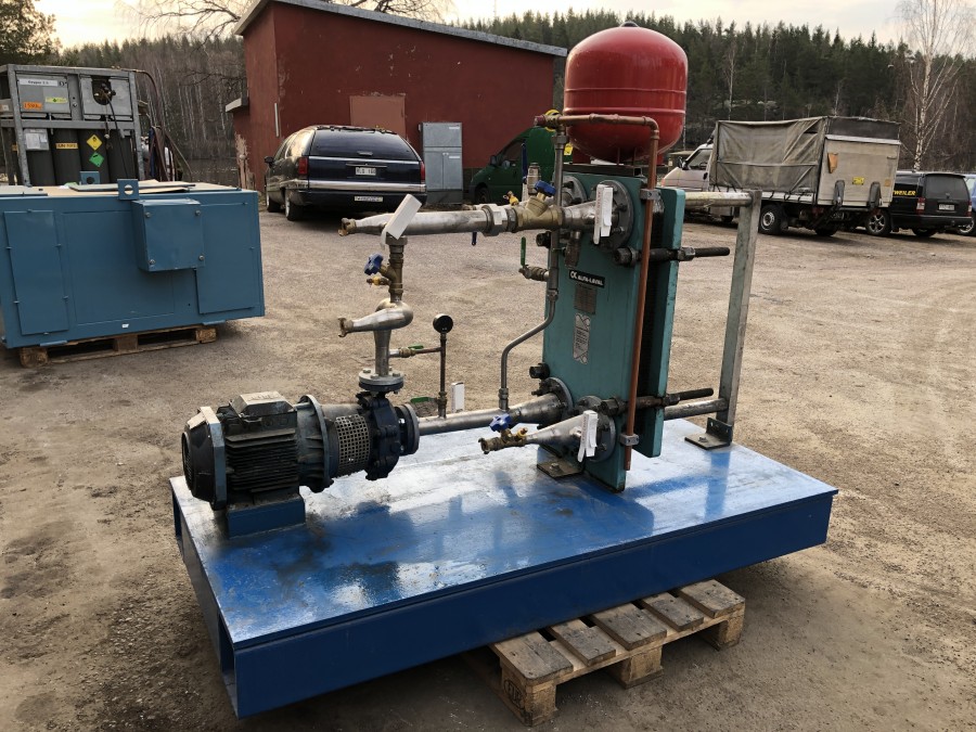Klaravik Auktioner | Värmeväxlare Alfa-Laval A10-B FM