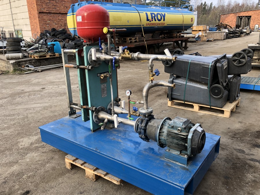 Klaravik Auktioner | Värmeväxlare Alfa-Laval A10-B FM