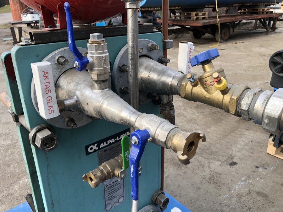 Klaravik Auktioner | Värmeväxlare Alfa-Laval A10-B FM