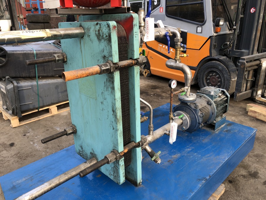 Klaravik Auktioner | Värmeväxlare Alfa-Laval A10-B FM