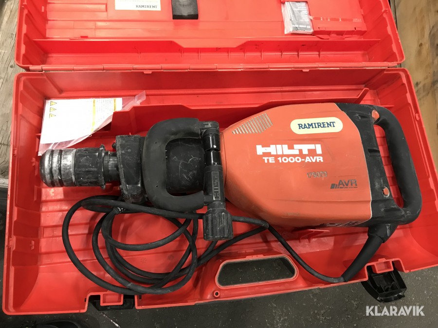 Klaravik Auktioner | Mejselhammare el 14kg