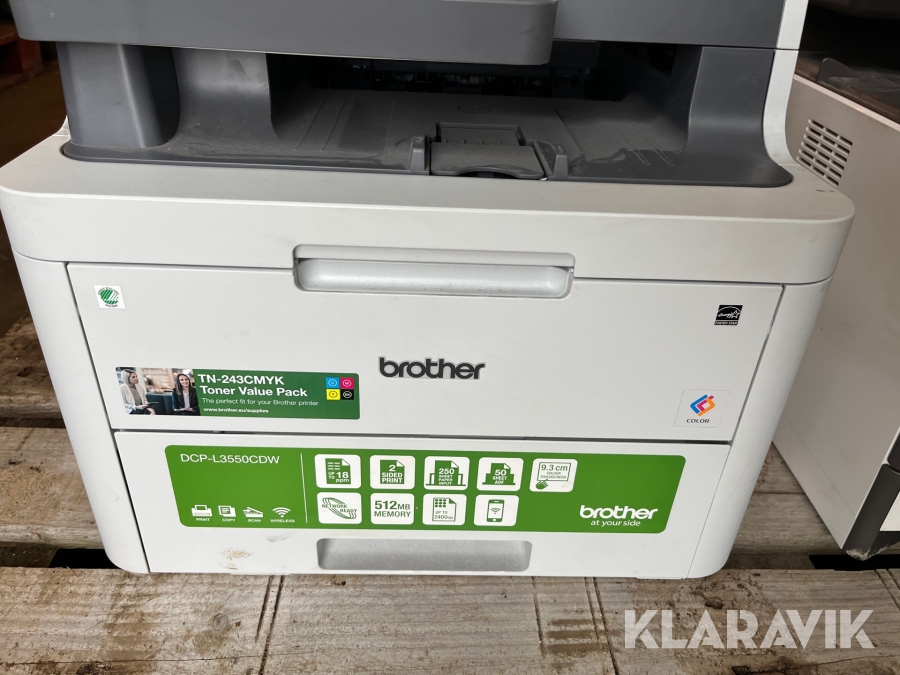 Skrivare Brother & Sharp, Norrtälje, Klaravik auktioner