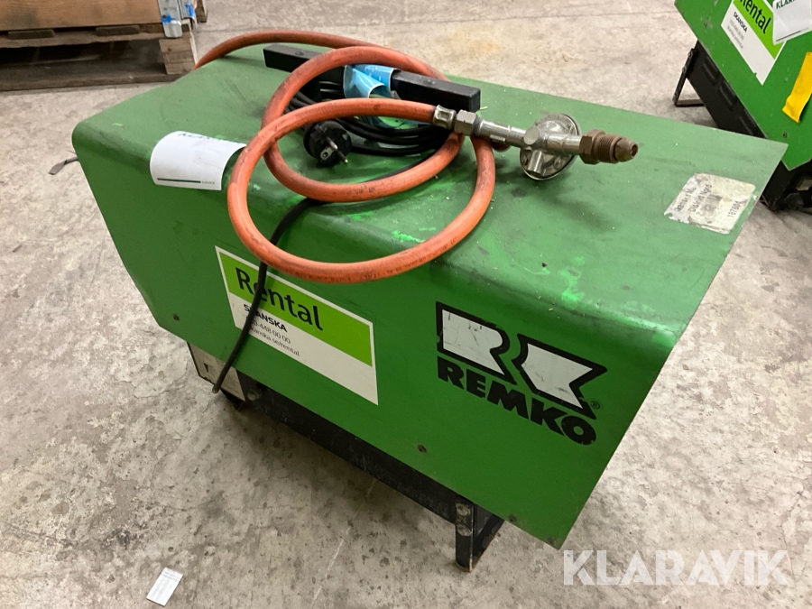 Gasolvärmare Remko PGM 60, Malmö, Klaravik auktioner