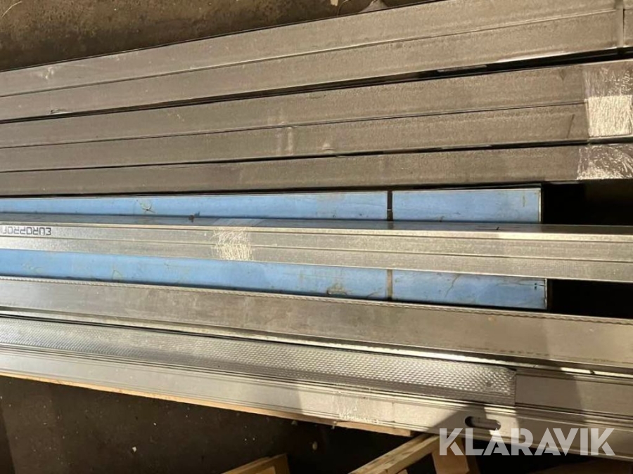 Stålreglar Europrofil, Nacka, Klaravik auktioner