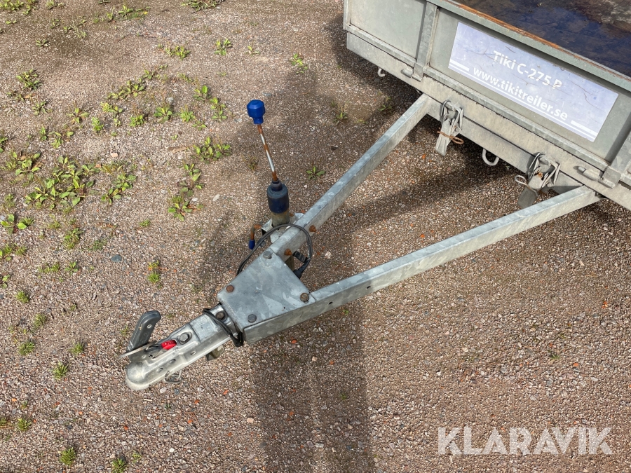 Personbilssläp Tiki-trailer C-275P, Västervik, Klaravik aukt